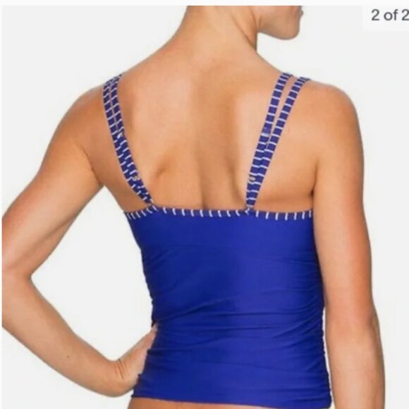 Athleta | Swim | Athleta Royal Blue Tankini Top 162 | Poshmark